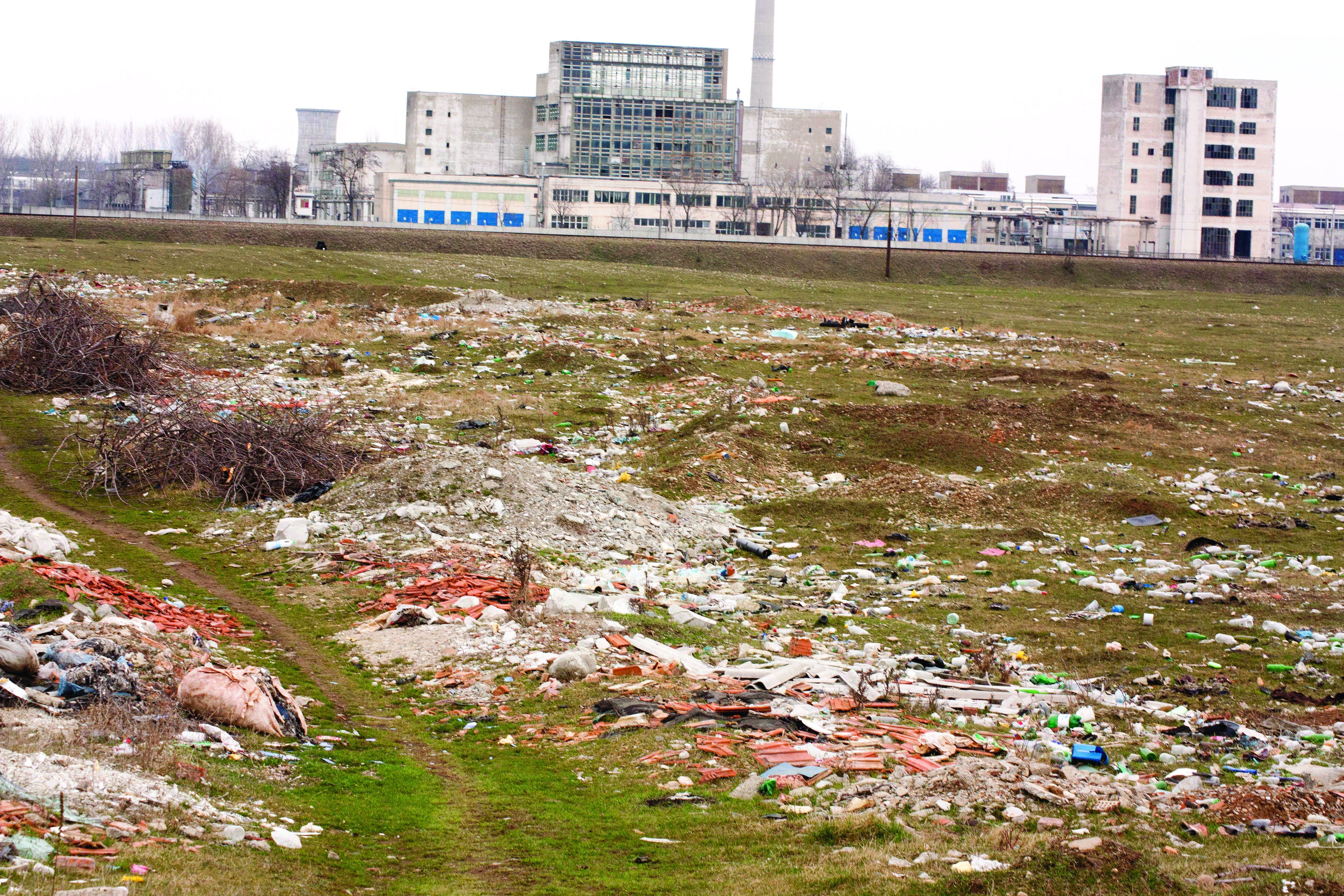 O groapă de gunoi a răsărit între Dumbrava Roşie şi Săvineşti ...