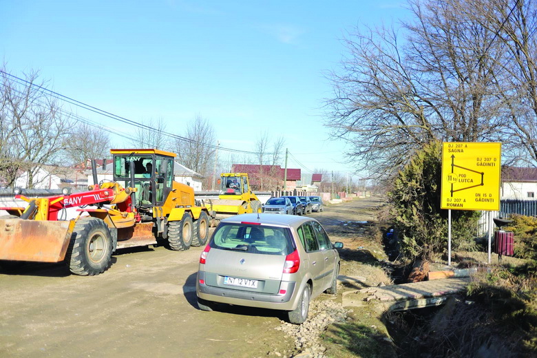 Drumul dintre Sagna şi Gâdinţi intră în reparaţii - Realitatea Media